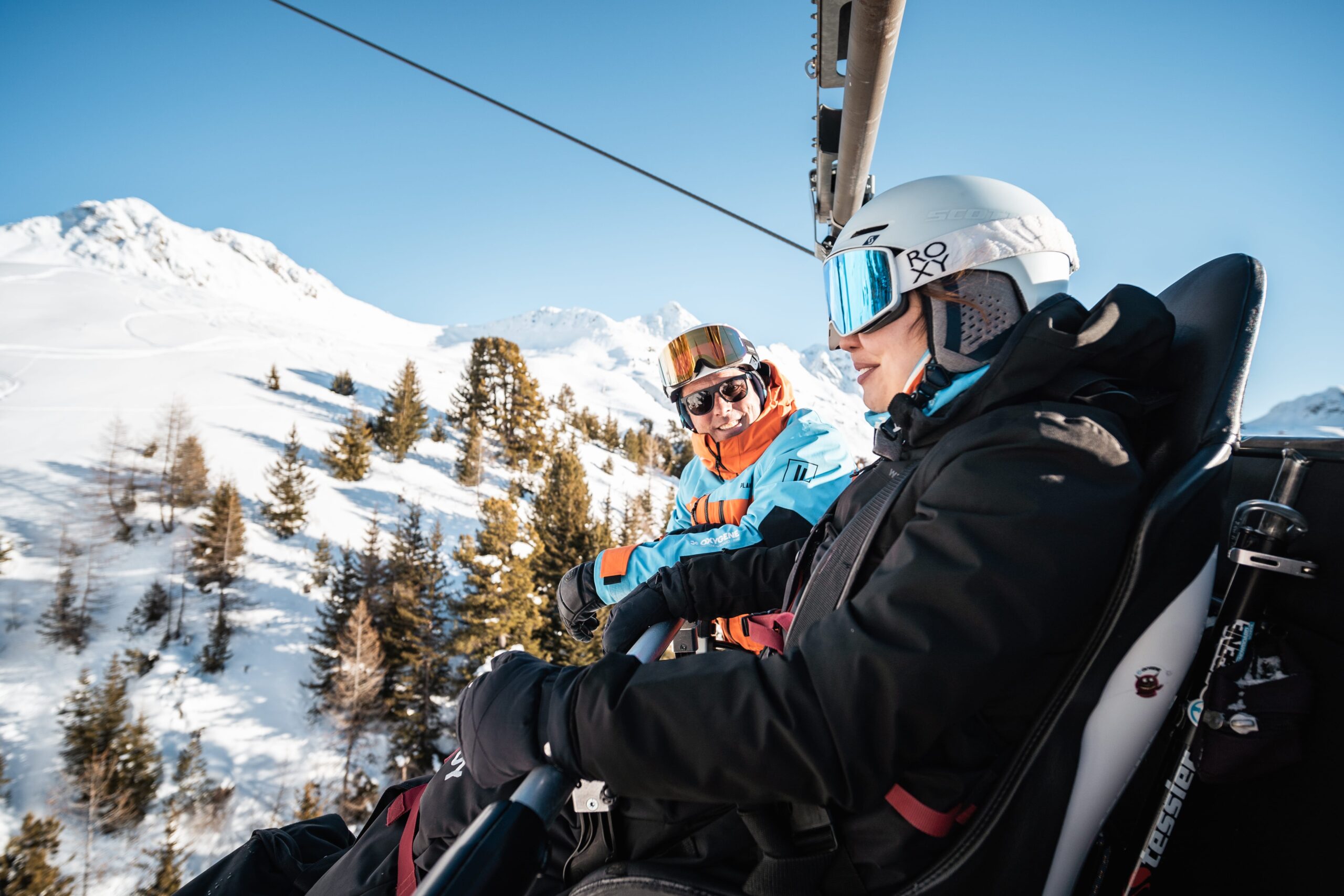 J'ai testé pour vous le Tandem Ski | Oxygène École de ski