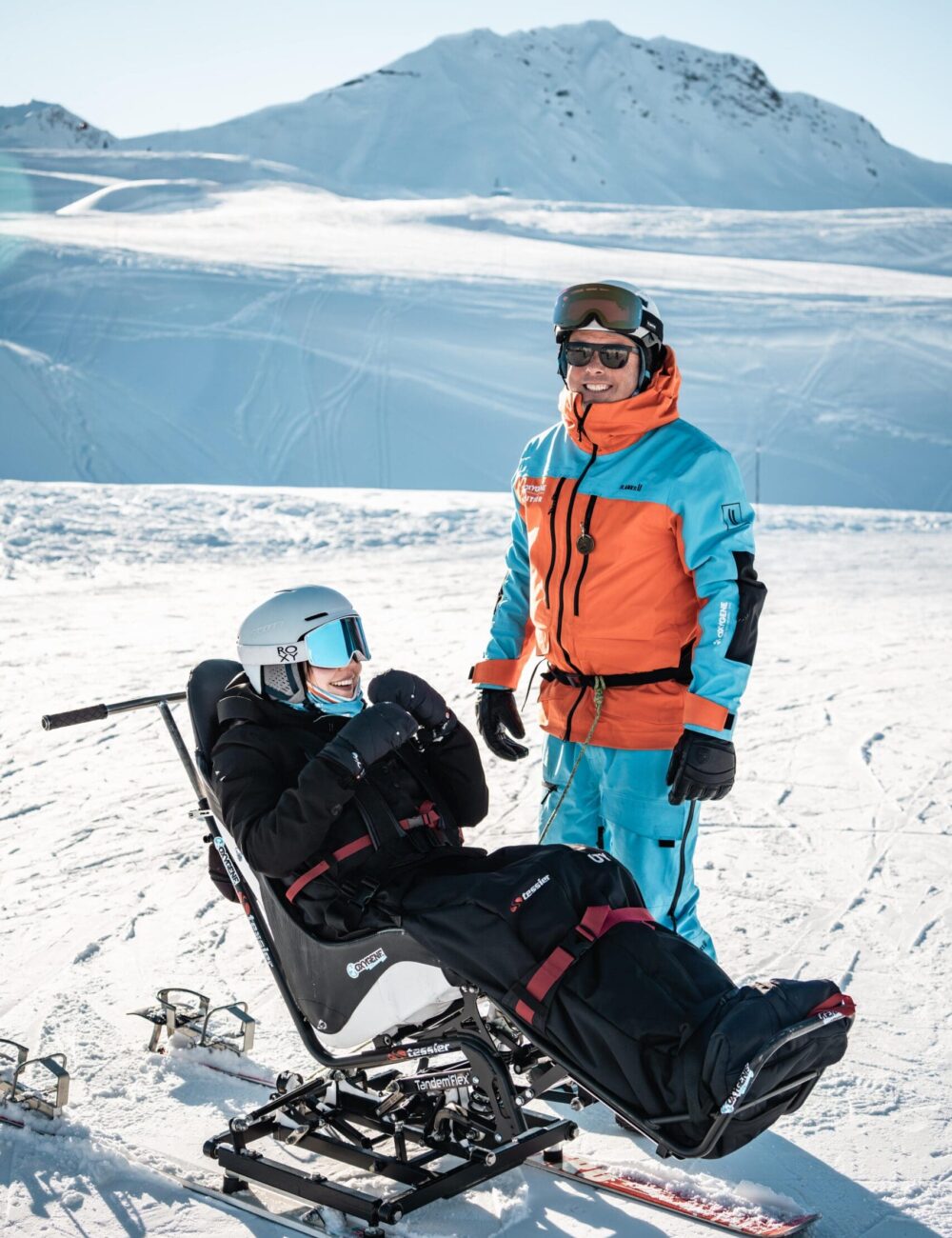 We tried Tandem Ski for you | Oxygène Ski School